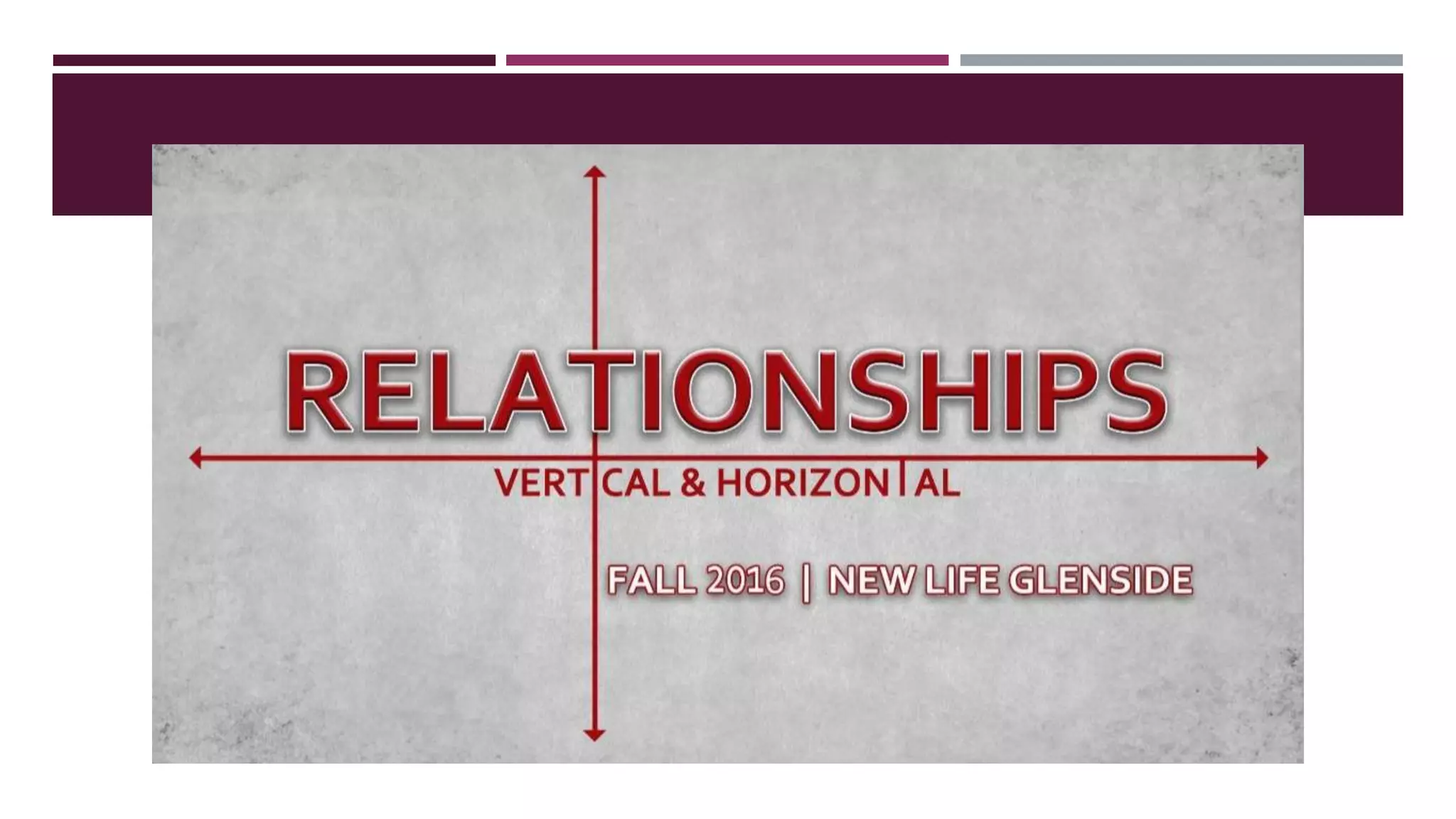Horizontal and Vertical Relationship by Ms. Kinjal Pandya | PPT