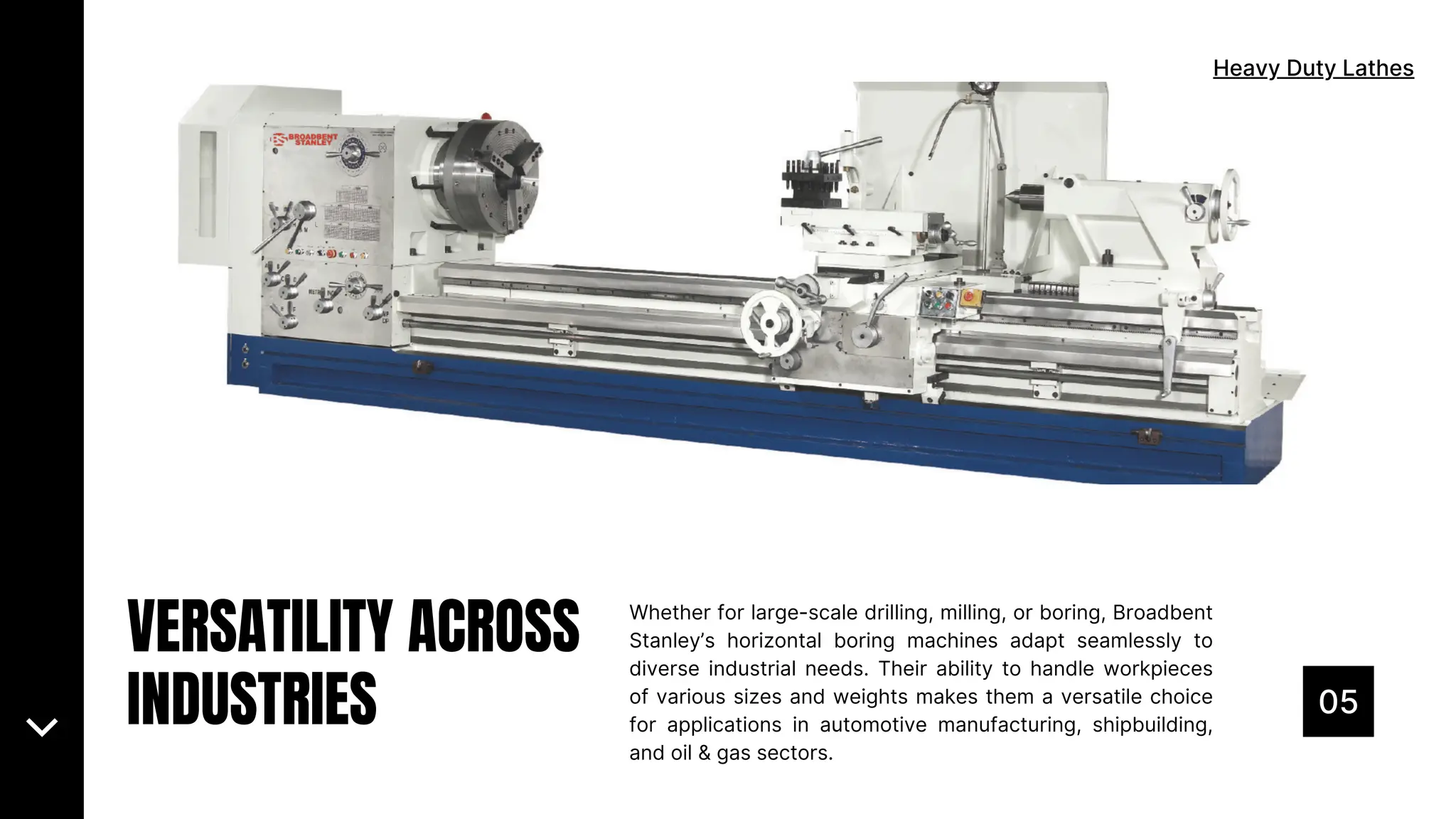Horizontal Boring Machines - Broadbent Stanley | PPT