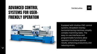 Horizontal Boring Machines - Broadbent Stanley | PPT