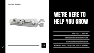 Horizontal Boring Machines - Broadbent Stanley | PPT