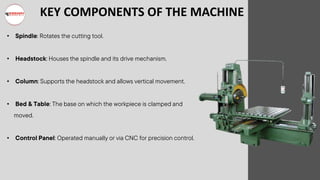 Horizontal Boring Machine and How It Works | PDF