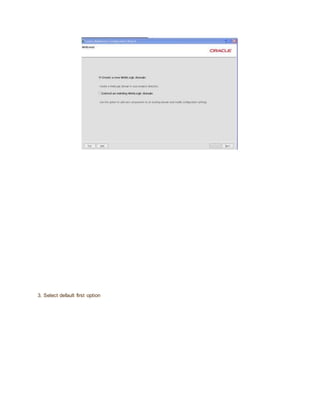 Horizontal clustering configuration steps | DOCX