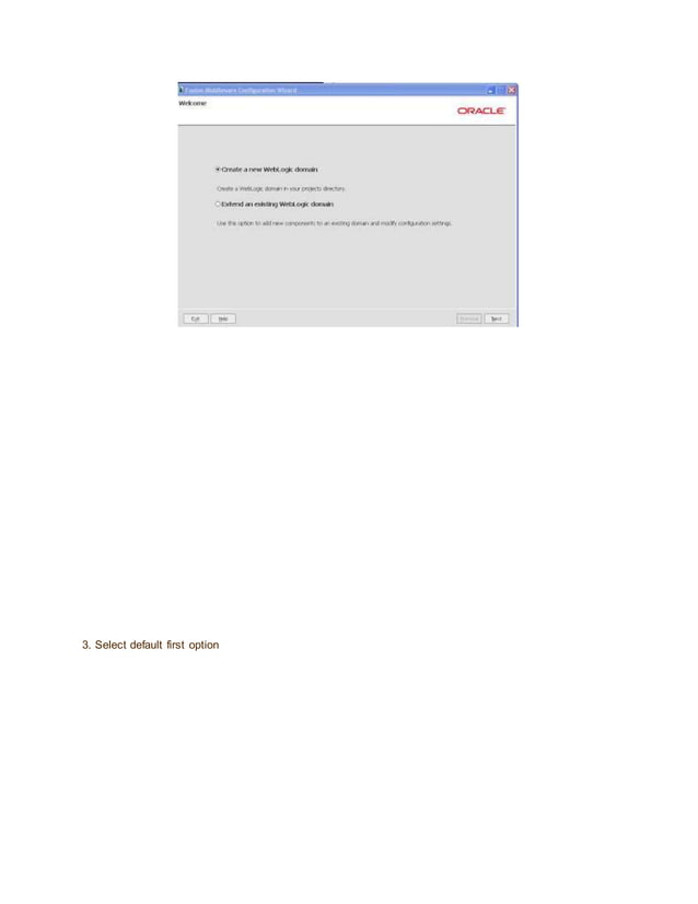 Horizontal clustering configuration steps | DOCX