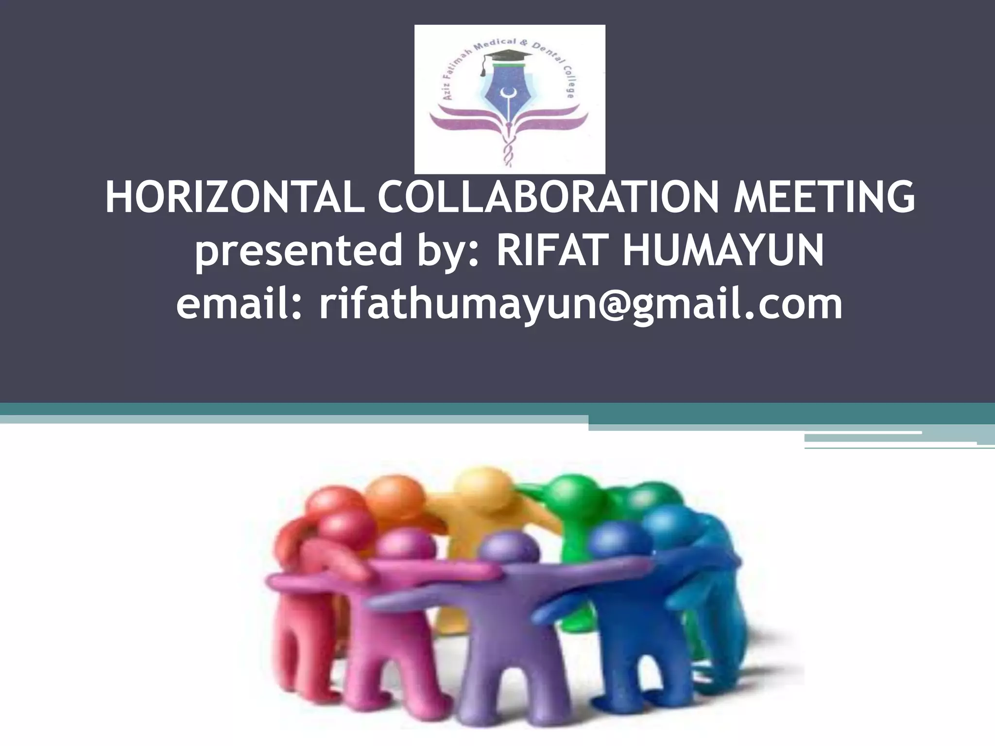 Horizontal collaboration meeting | PDF
