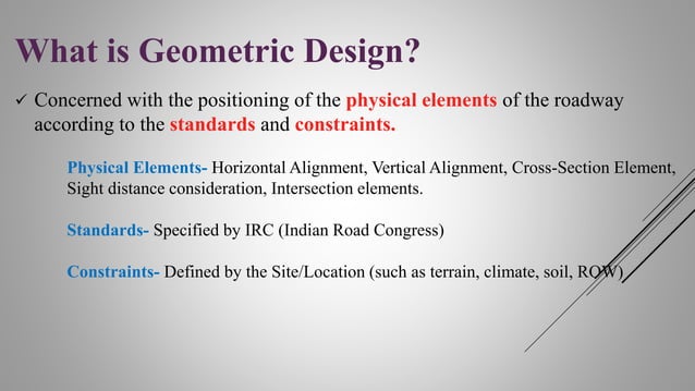 Horizontal curve- IRC 38 | PPTX | Physics | Science