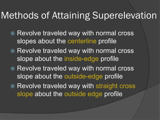 Horizontal curves PRESENTATION | PDF