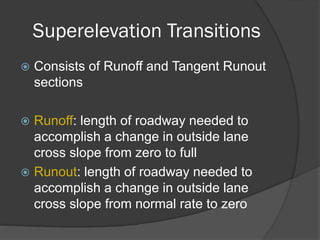 Horizontal curves PRESENTATION | PDF