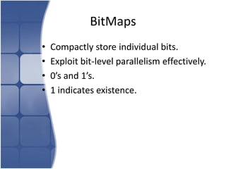 Horizontal format data mining with extended bitmaps | PPT