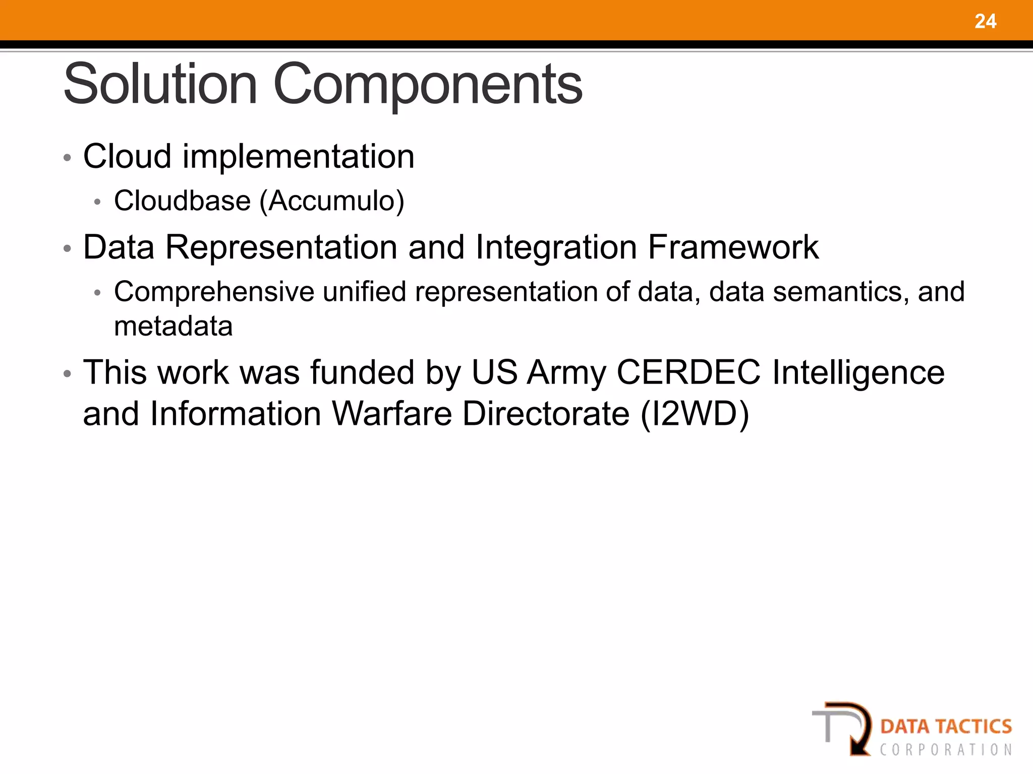 Horizontal Integration of Big Intelligence Data | PPTX | Databases | Computer Software and ...