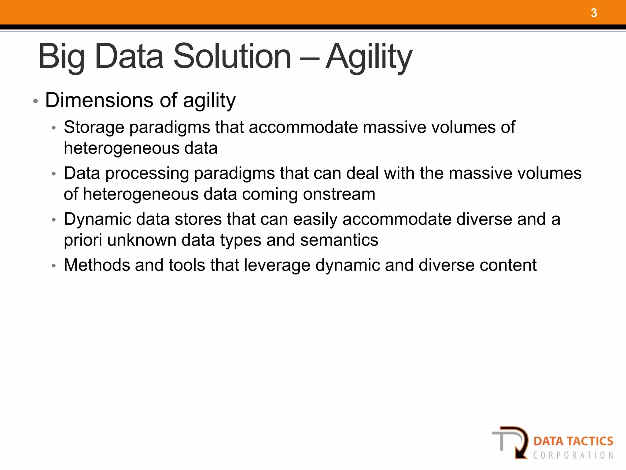 Horizontal Integration of Big Intelligence Data | PPTX | Databases | Computer Software and ...