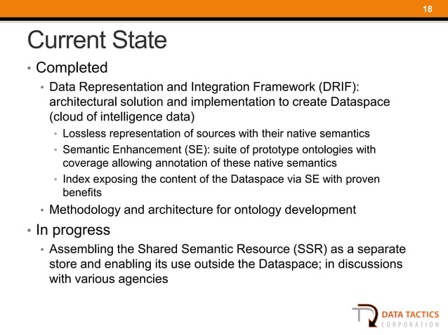 Horizontal Integration of Big Intelligence Data | PPTX | Databases | Computer Software and ...