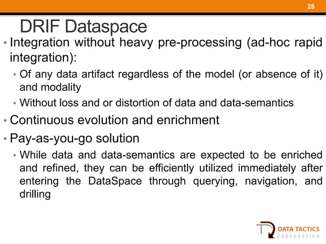 Horizontal Integration of Big Intelligence Data | PPTX | Databases | Computer Software and ...