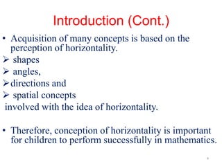 Adults' perception of Horizontality: A Sri lankan Experience | PPT