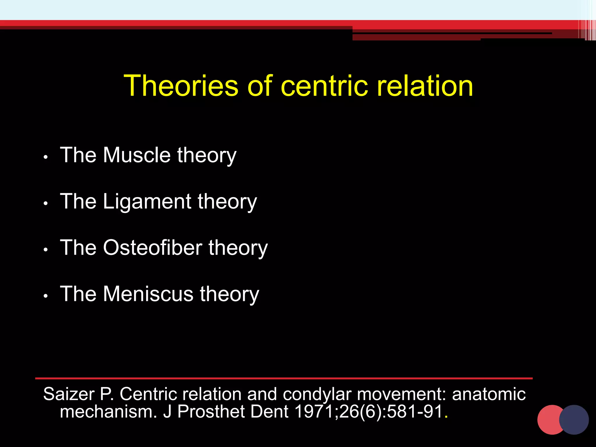 Horizontal jaw relation in complete denture | PPTX