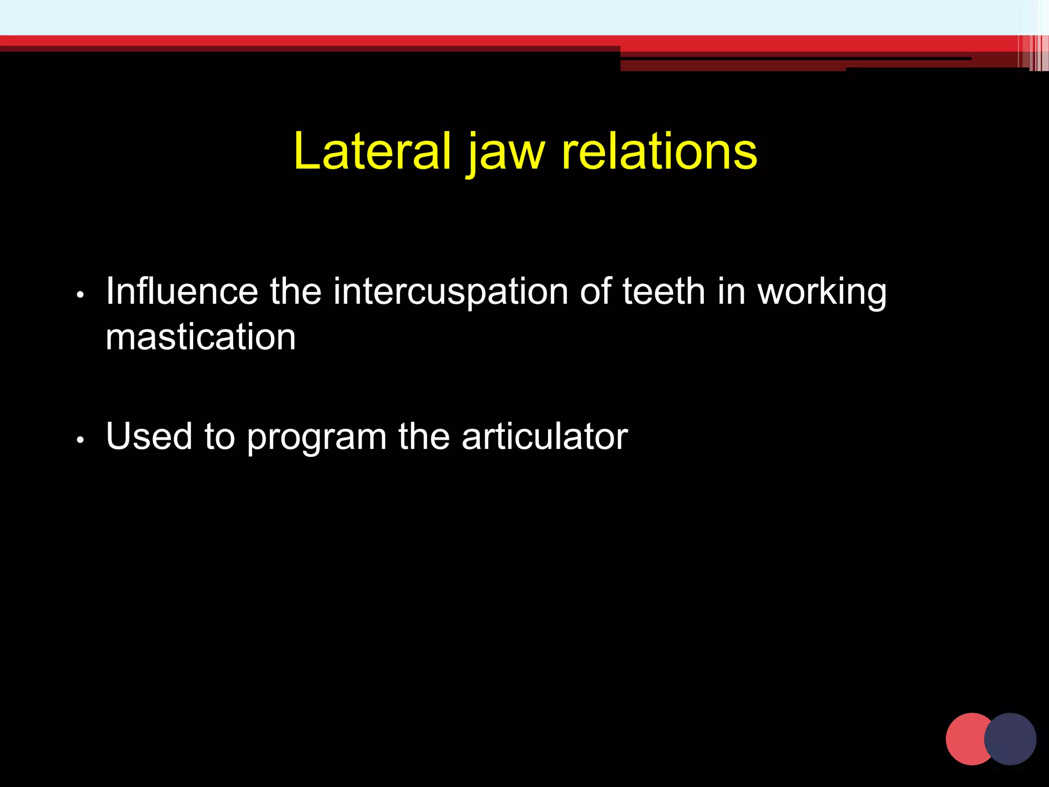 Horizontal jaw relation in complete denture | PPTX