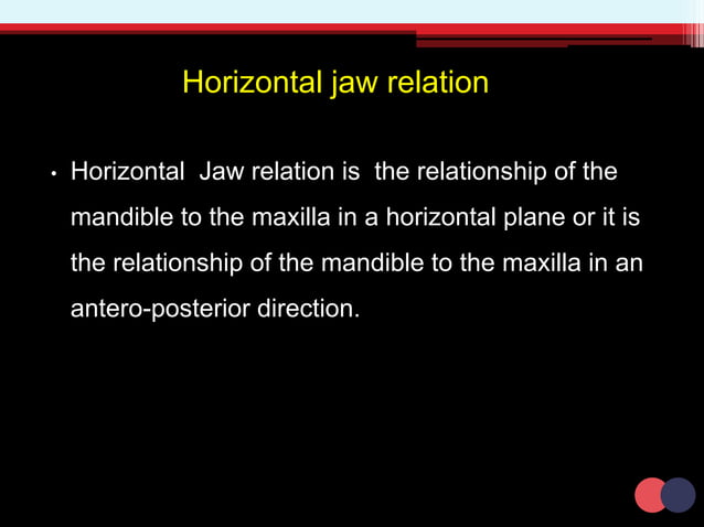 Horizontal jaw relation in complete denture | PPTX | Dental Health ...