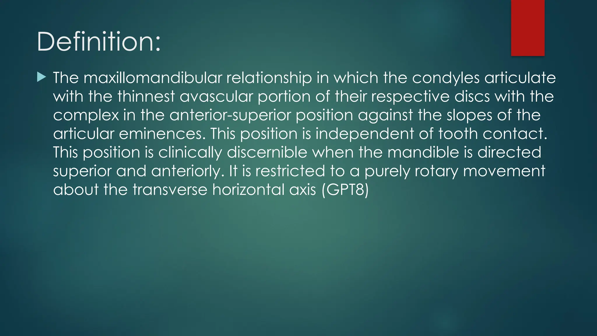 HORIZONTAL JAW RELATION IN COMPLETE DENTURE | PPTX