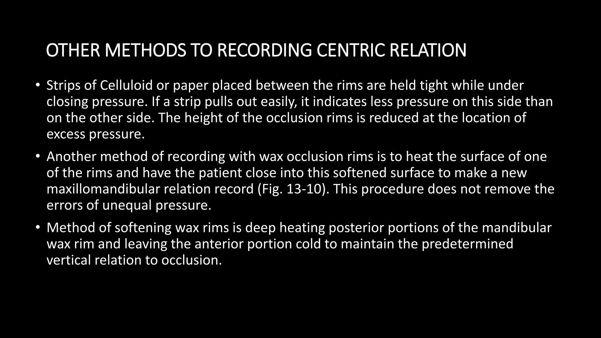 HORIZONTAL JAW RELATIONS - jaw relation pptx | PPTX