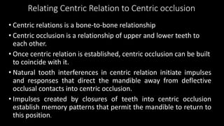 HORIZONTAL JAW RELATIONS - jaw relation pptx | PPT