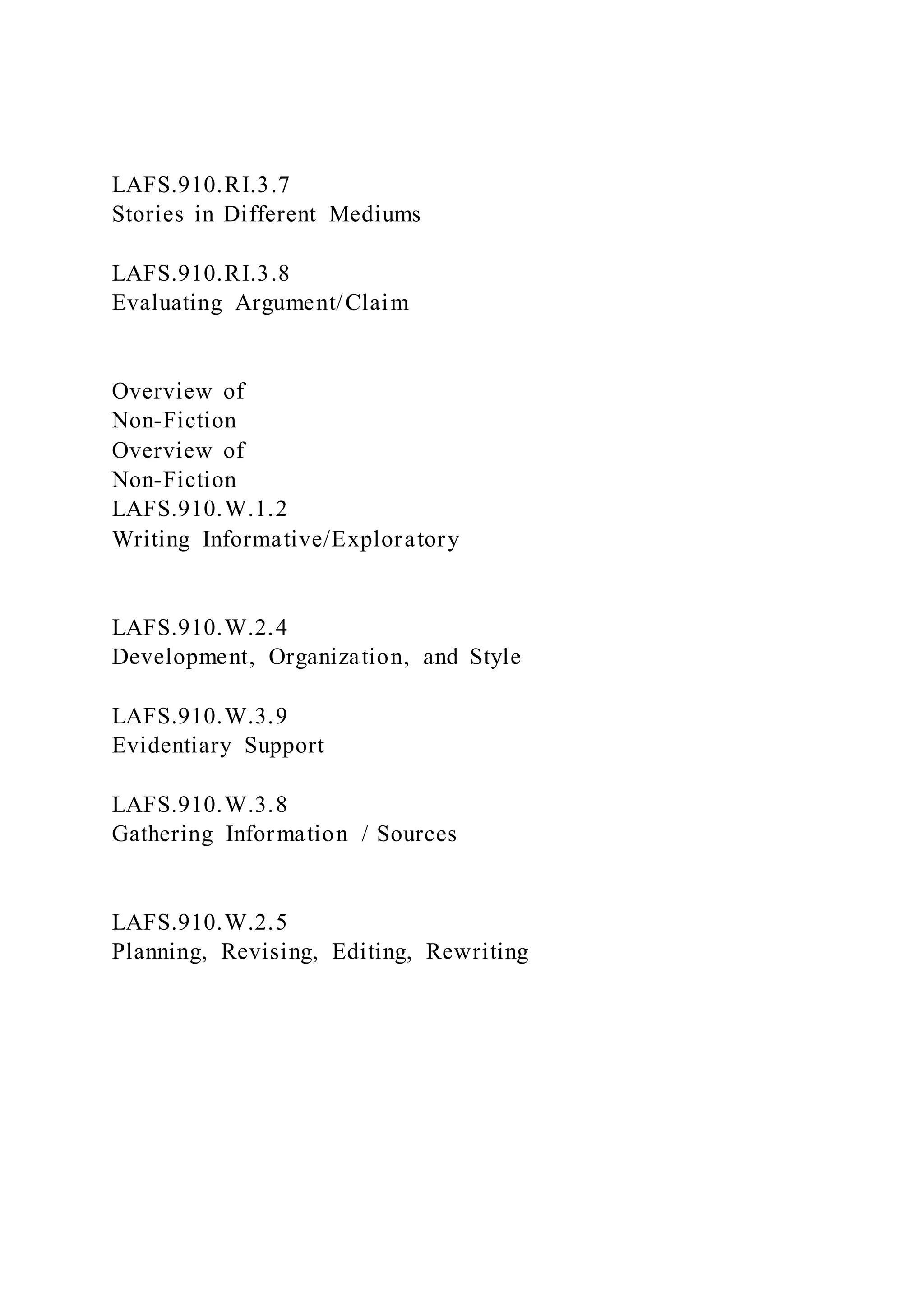 HORIZONTAL MAPPING PROJECT 2Fl | DOCX