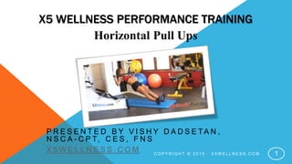 Horizontal pull ups | PPSX | Lung and Respiratory Health | Diseases and Conditions