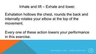 Horizontal pull ups | PPSX | Lung and Respiratory Health | Diseases and Conditions