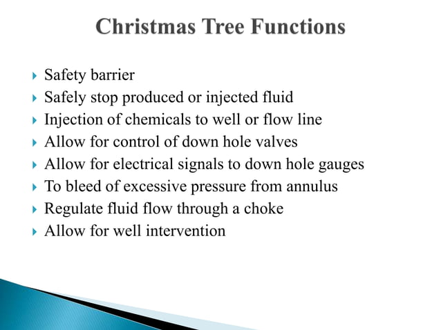 Horizontal vertical christmas tree ppt | PPTX | Technology & Computing