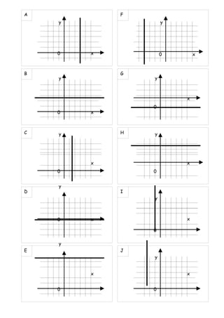 Horizontal vertical line match the equation | DOC | Physics | Science