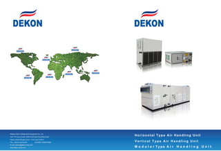 Dekon Horizontal,vertical modular ahu | PPT