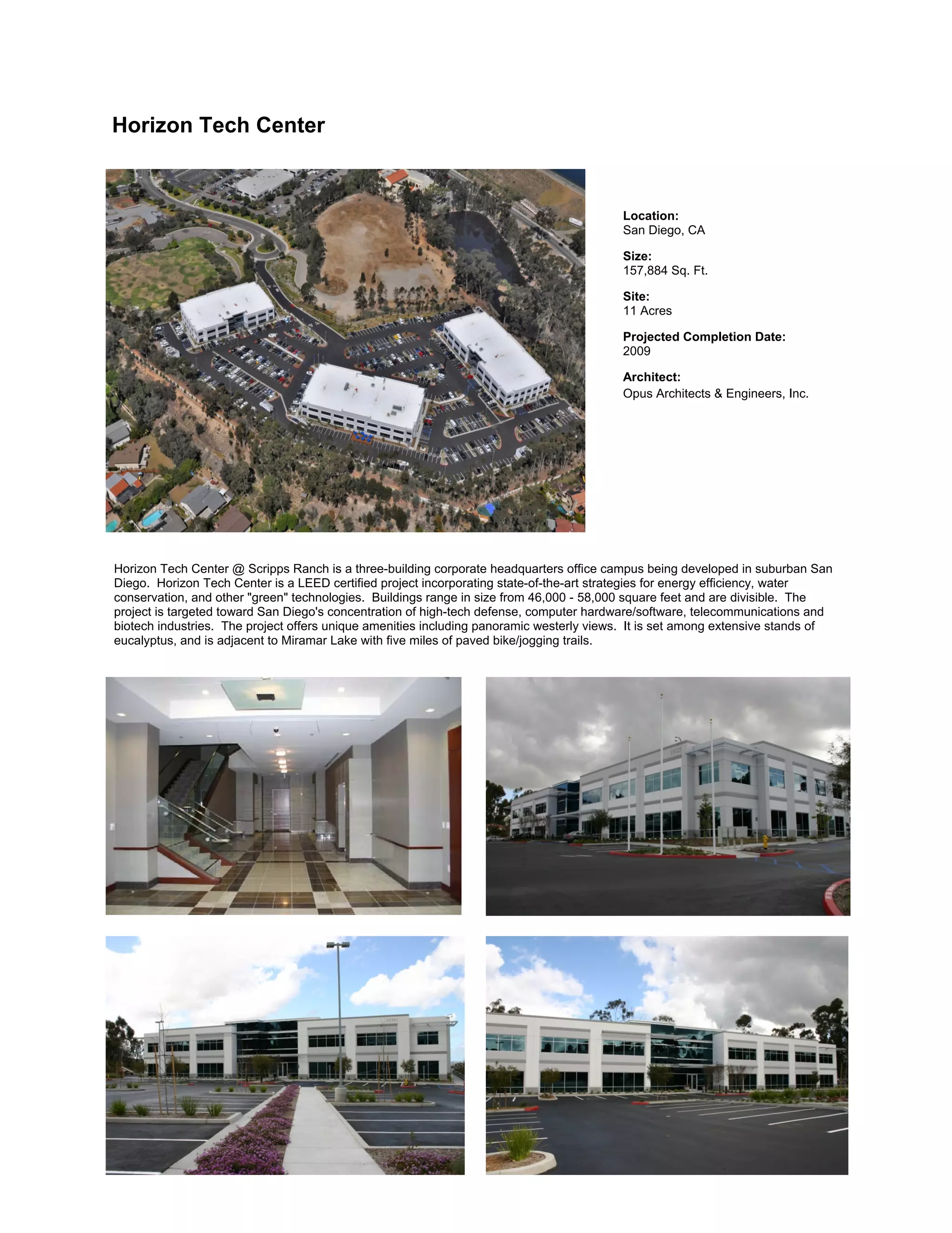 Horizon Tech Center | PDF