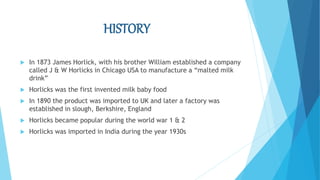 Horlicks | PPTX