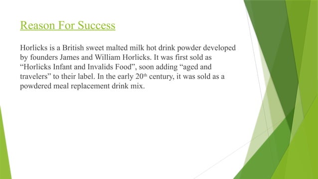 Presentation on horlicks company limited. pptx | PPTX