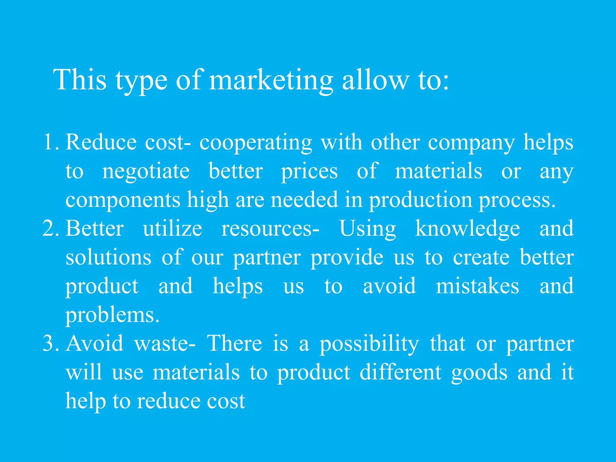 Horizontal Marketing System | PPTX