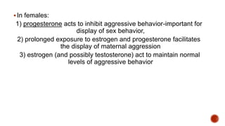 ETHOLOGY-HORMONES & BEHAVIOR | PPTX