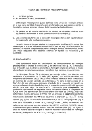 Hormigon armado precomprimido | PDF