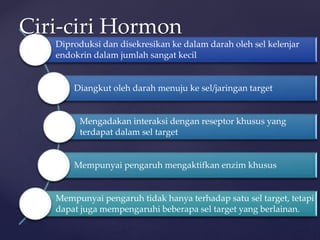 Biomolekul Hormon | PPTX