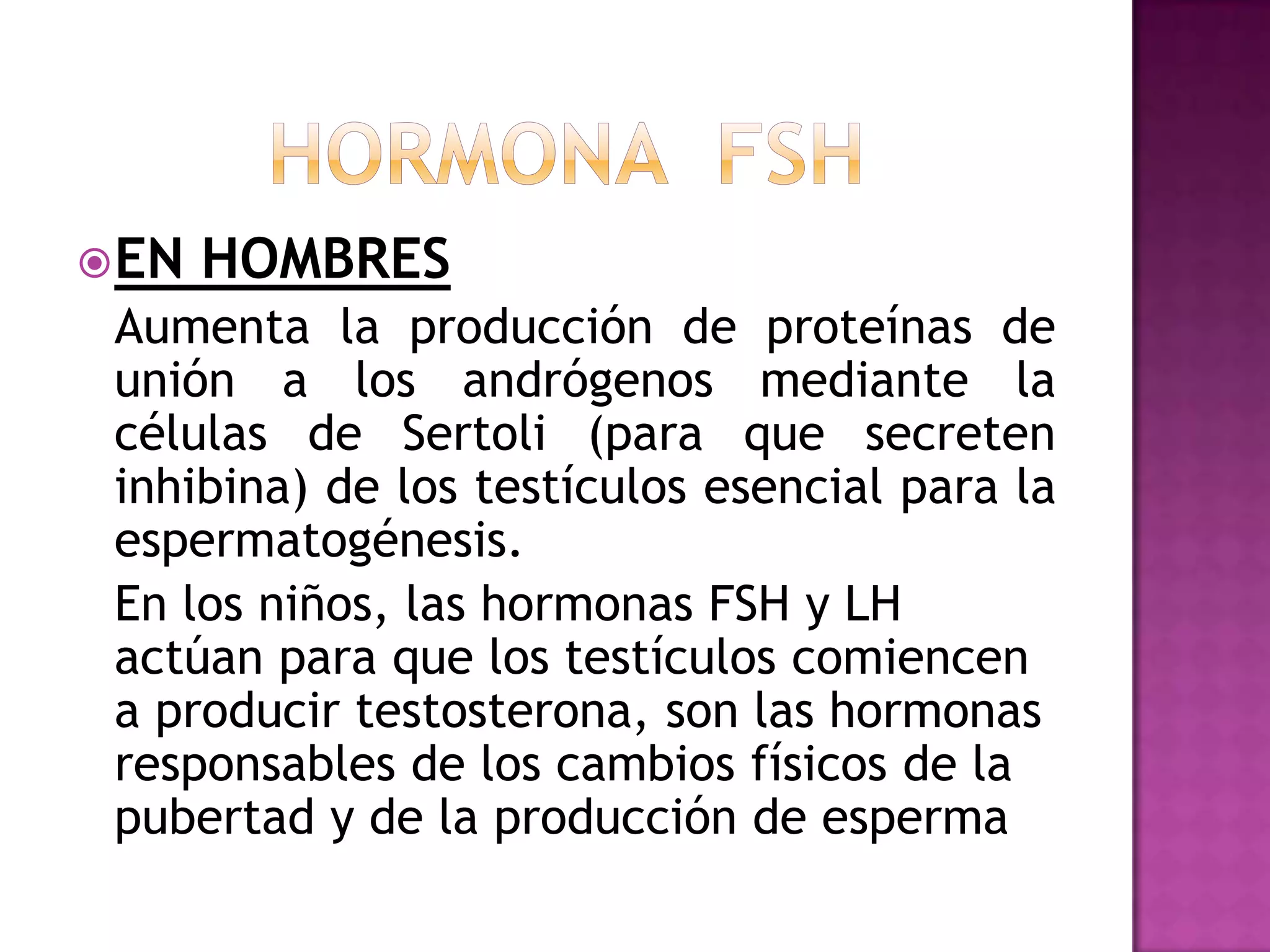 Hormona folículo estimulante | PPTX