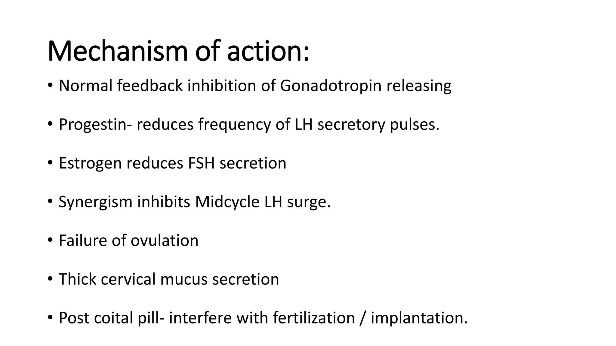 Hormonal Contraceptives | PPTX