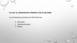 Hormonal cascade system involving hypothalamus | PPT