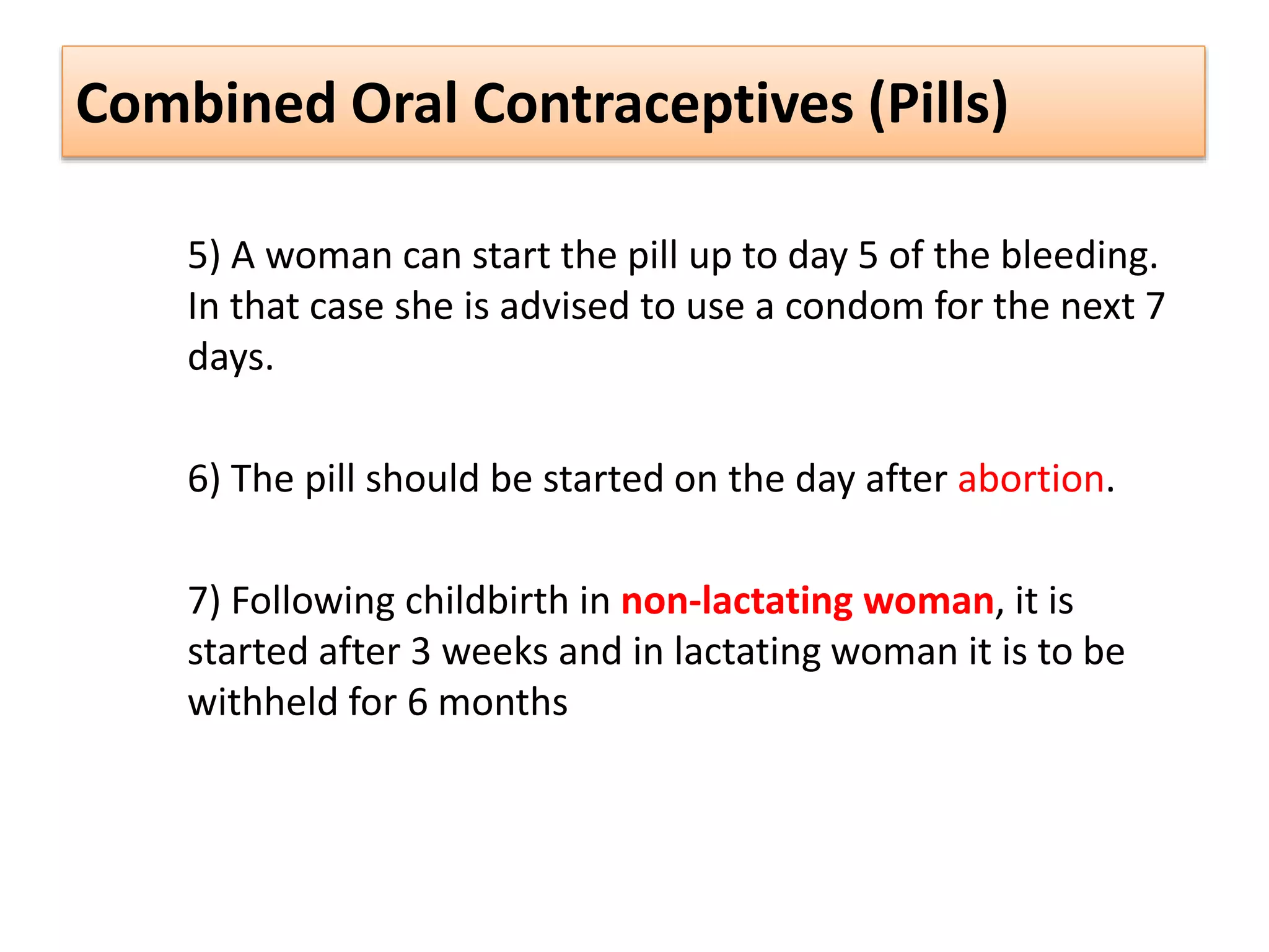 Hormonal contraception (Combined Hormonal Contraceptives) | PPTX