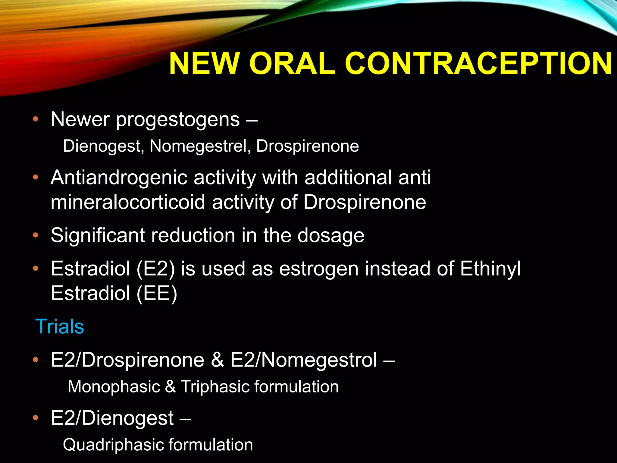 Hormonal contraceptives | PPTX