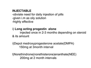 Hormonal contraceptives | PPT