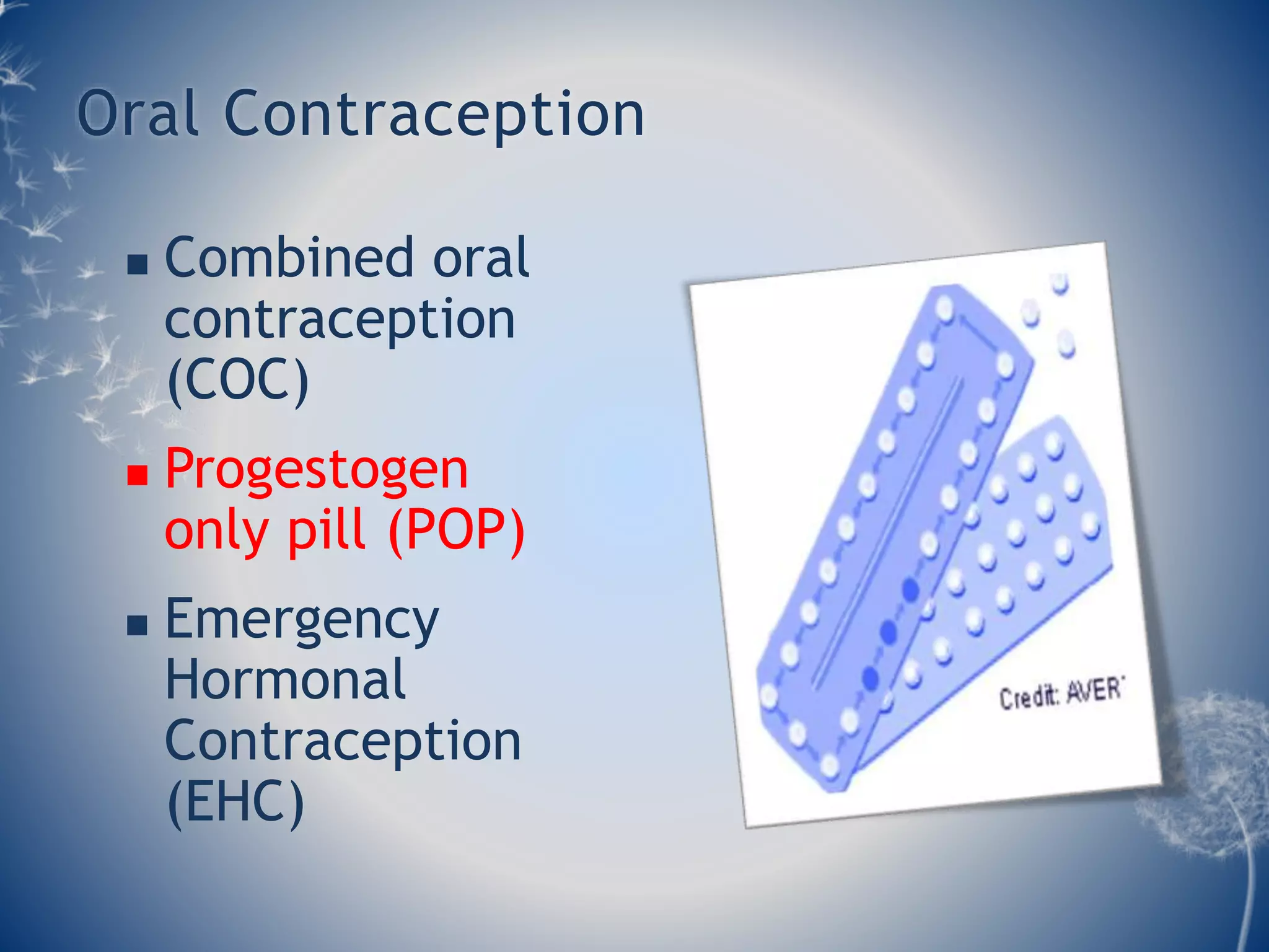 Hormonal contraceptives | PPTX