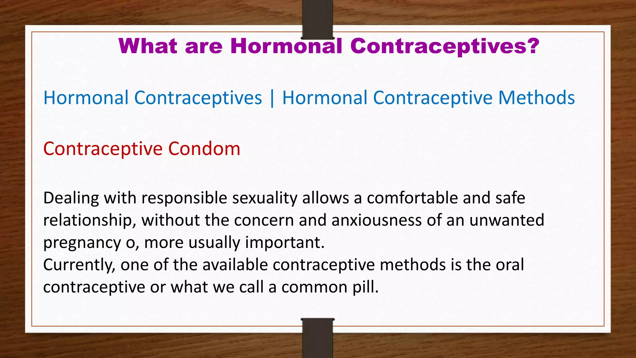 Hormonal contraceptive- medical information ( all about hormonal ...