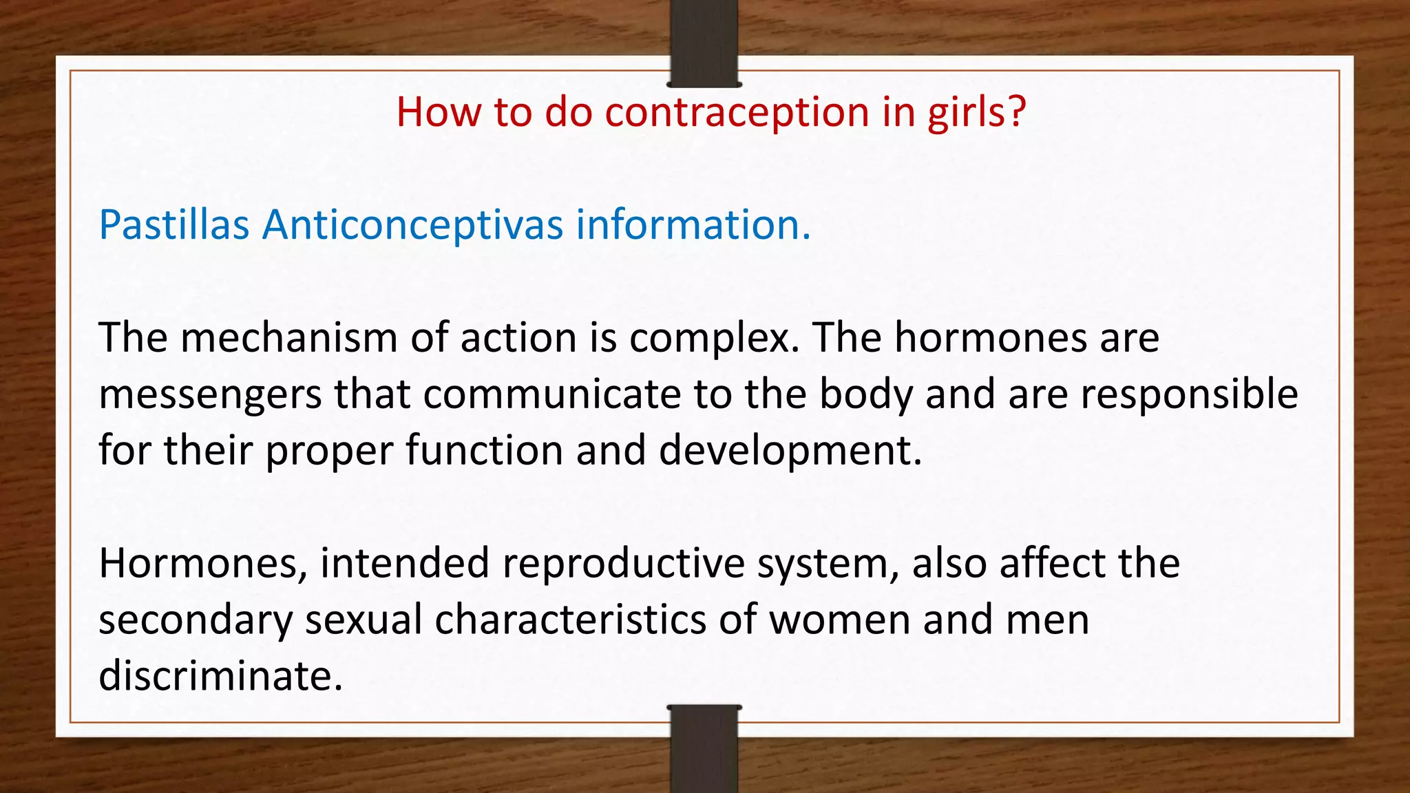 Hormonal contraceptive- medical information ( all about hormonal ...