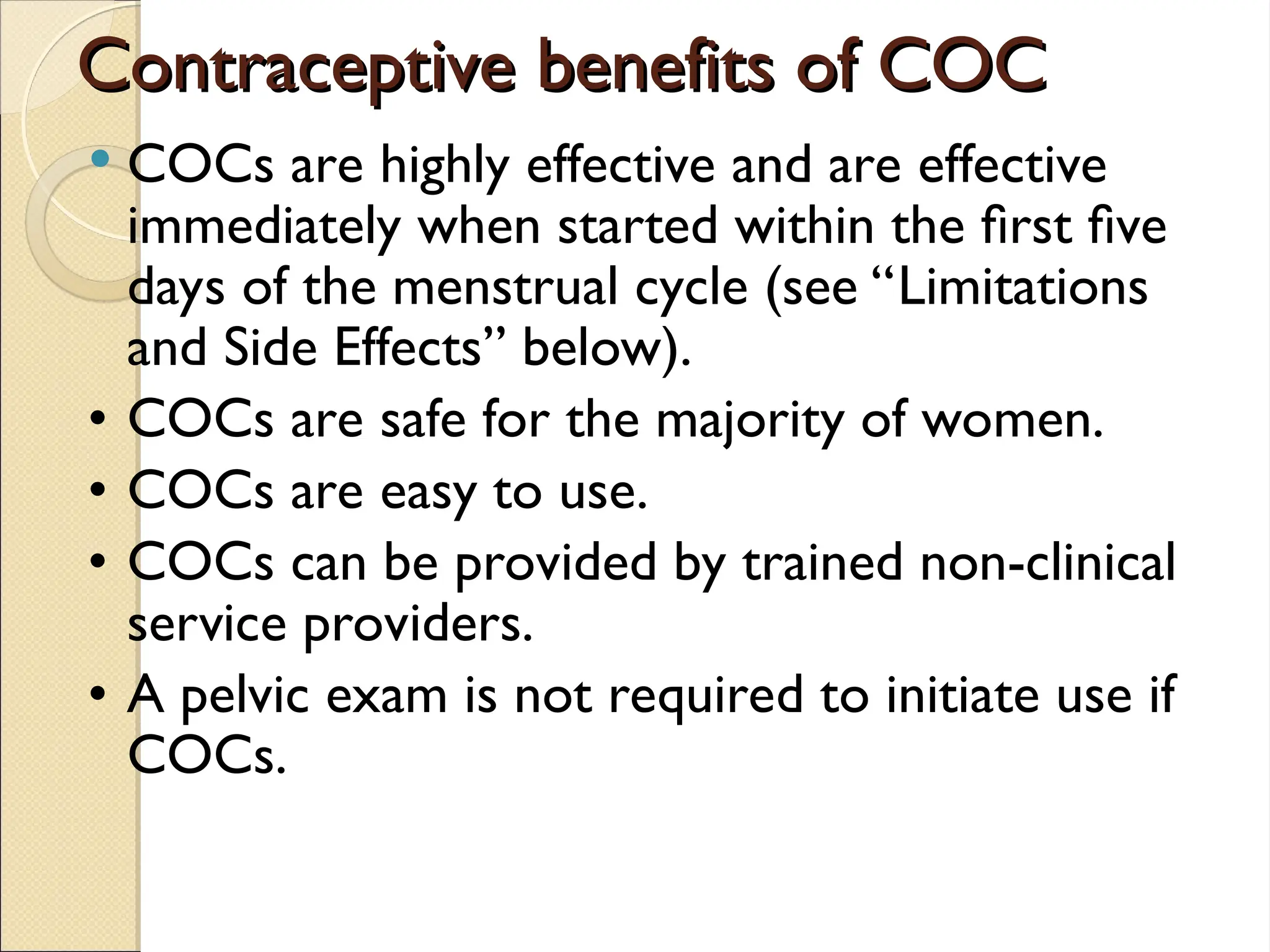 GYNECOLOGY NOETS ON HORMONAL CONTRACEPTIVES.ppt
