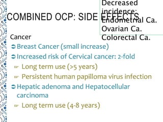 Hormonal contraceptives 1 | PPTX