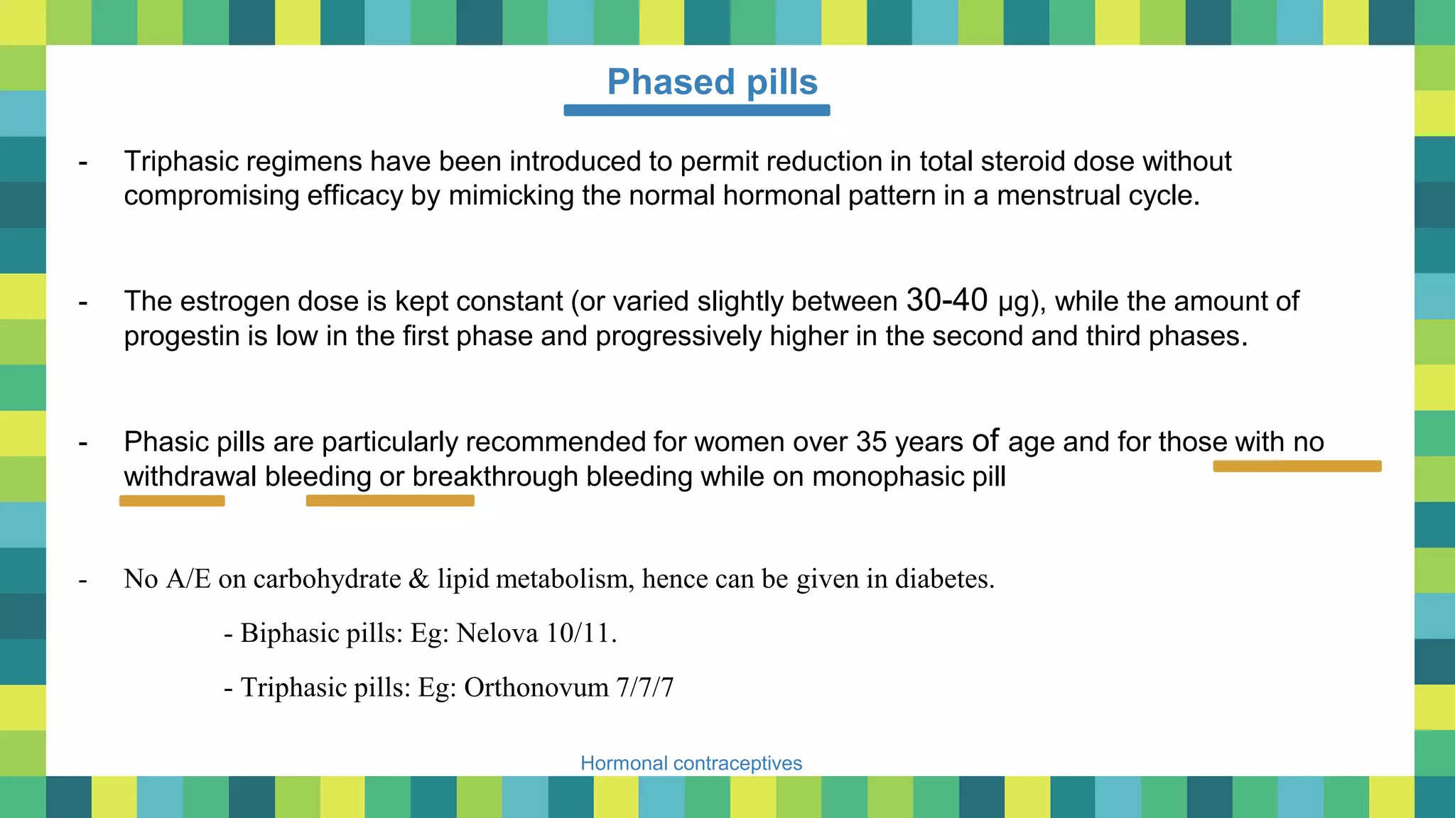 Hormonal contraceptives | PPTX