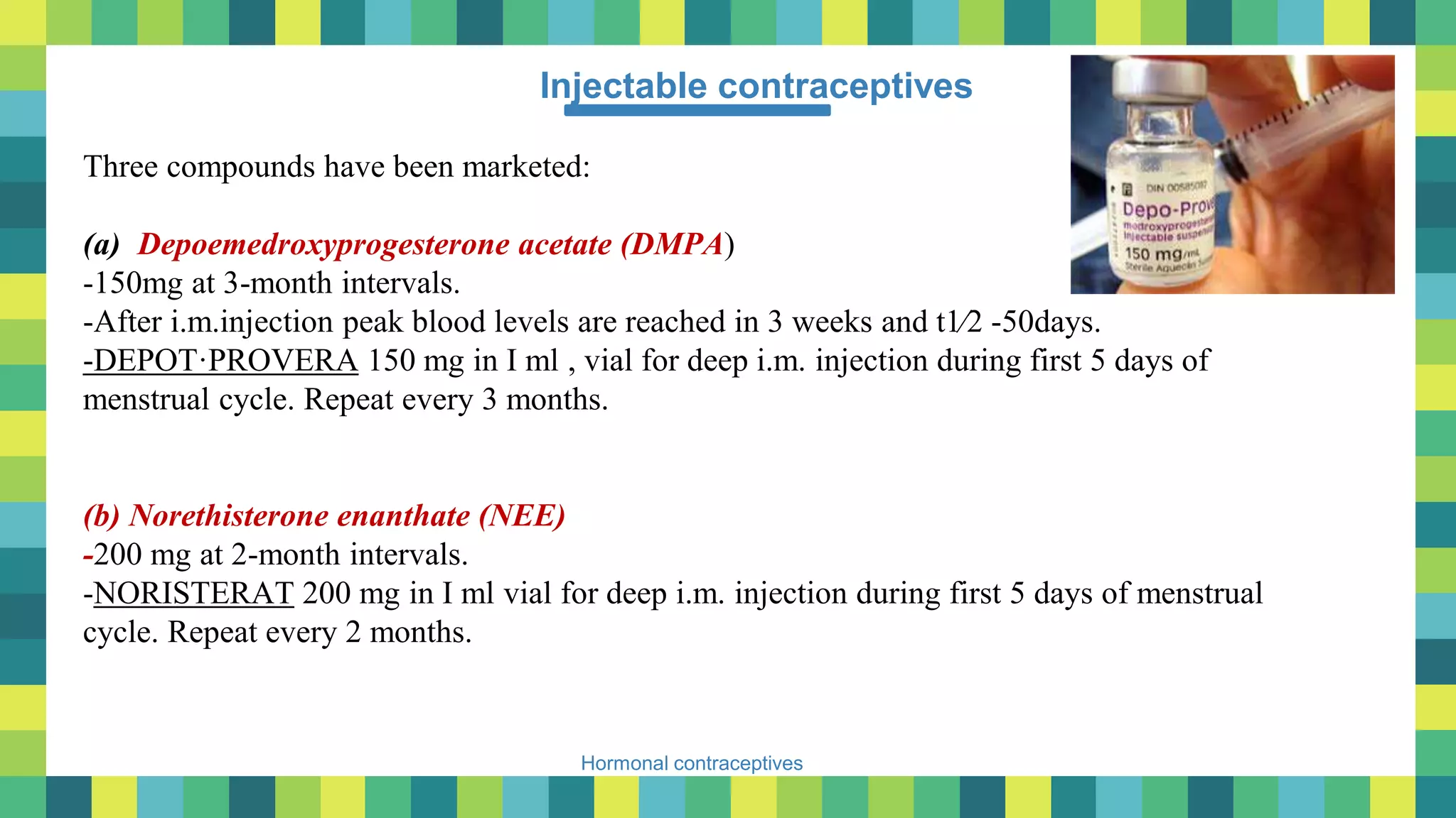 Hormonal contraceptives | PPTX