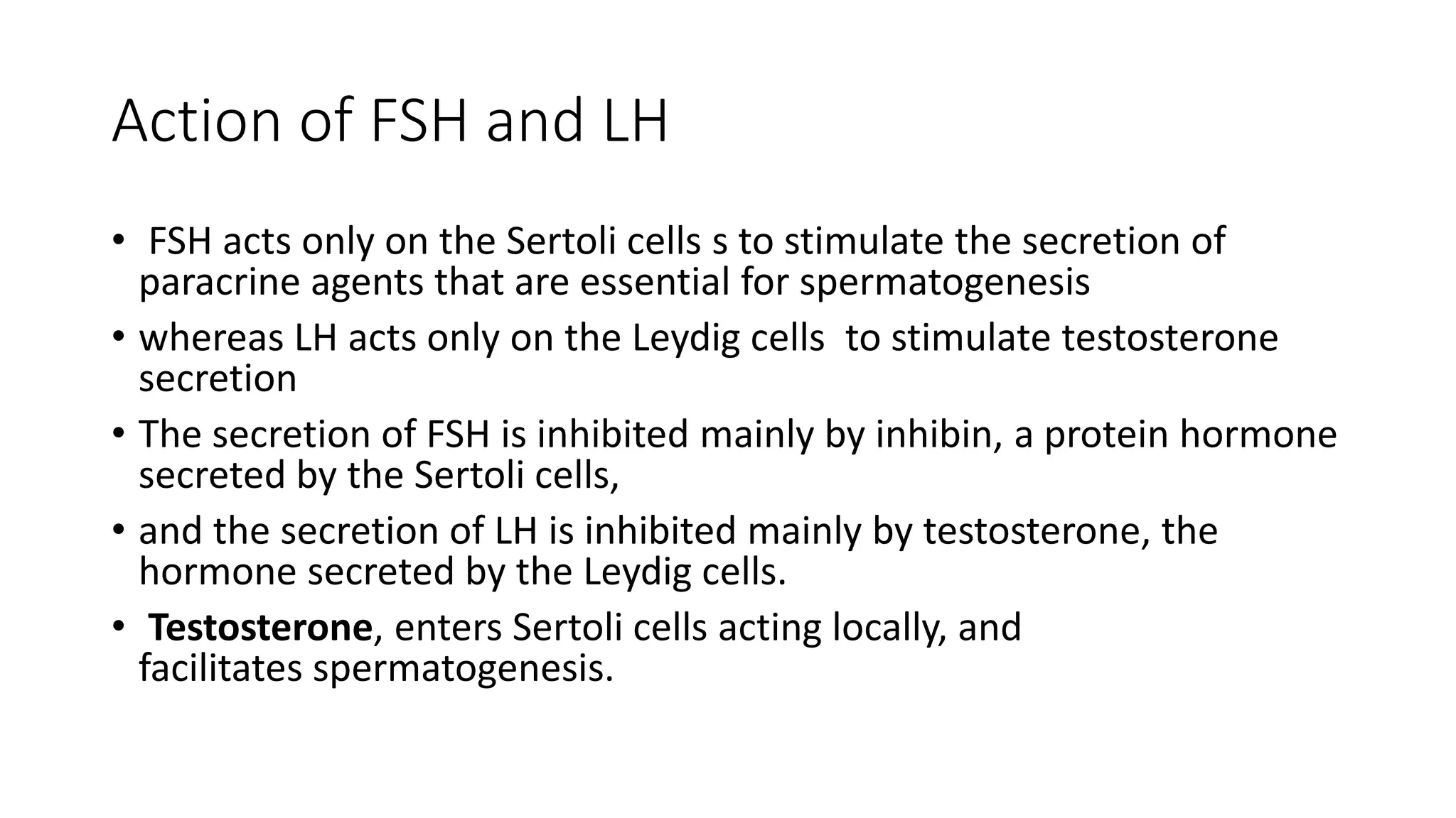 HORMONAL CONTROL IN MALE Reproductive Function | PPTX